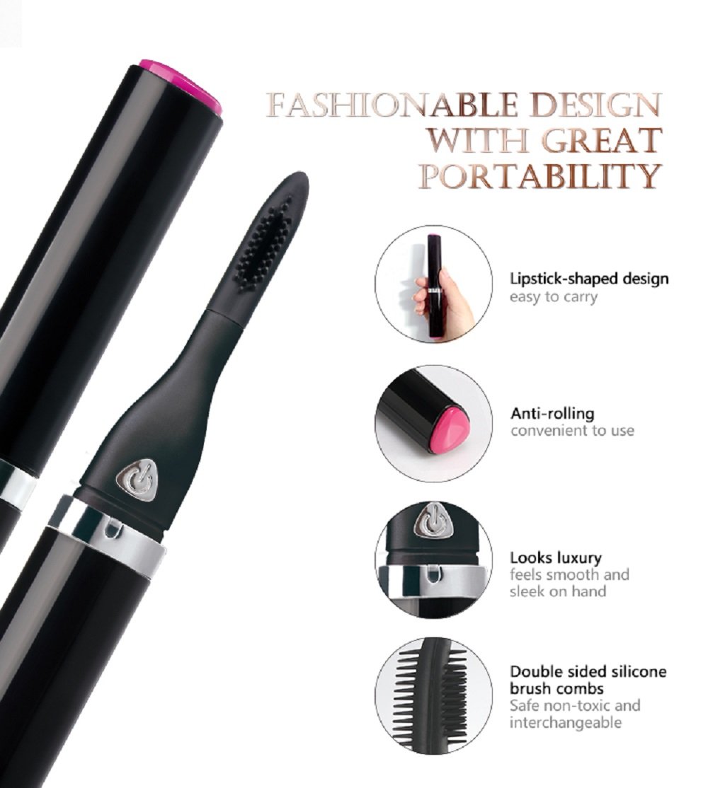 Air Lash Rechargeable Heated Eyelash Curler With Warm And Cool Air Eye