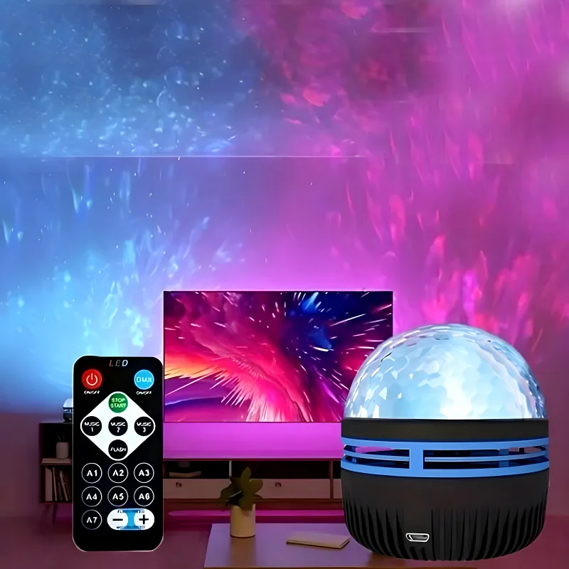 Q6 Mini LED Starry Projection Light with Remote Control - AllYours.pk